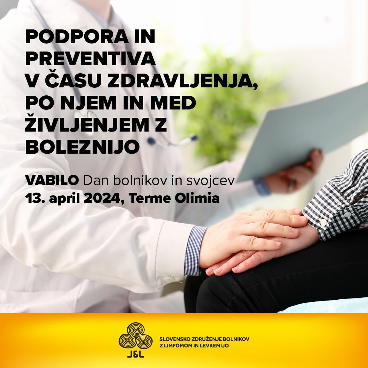 Vabilo na dan bolnikov in svojcev - Slovensko združenje bolnikov z ...