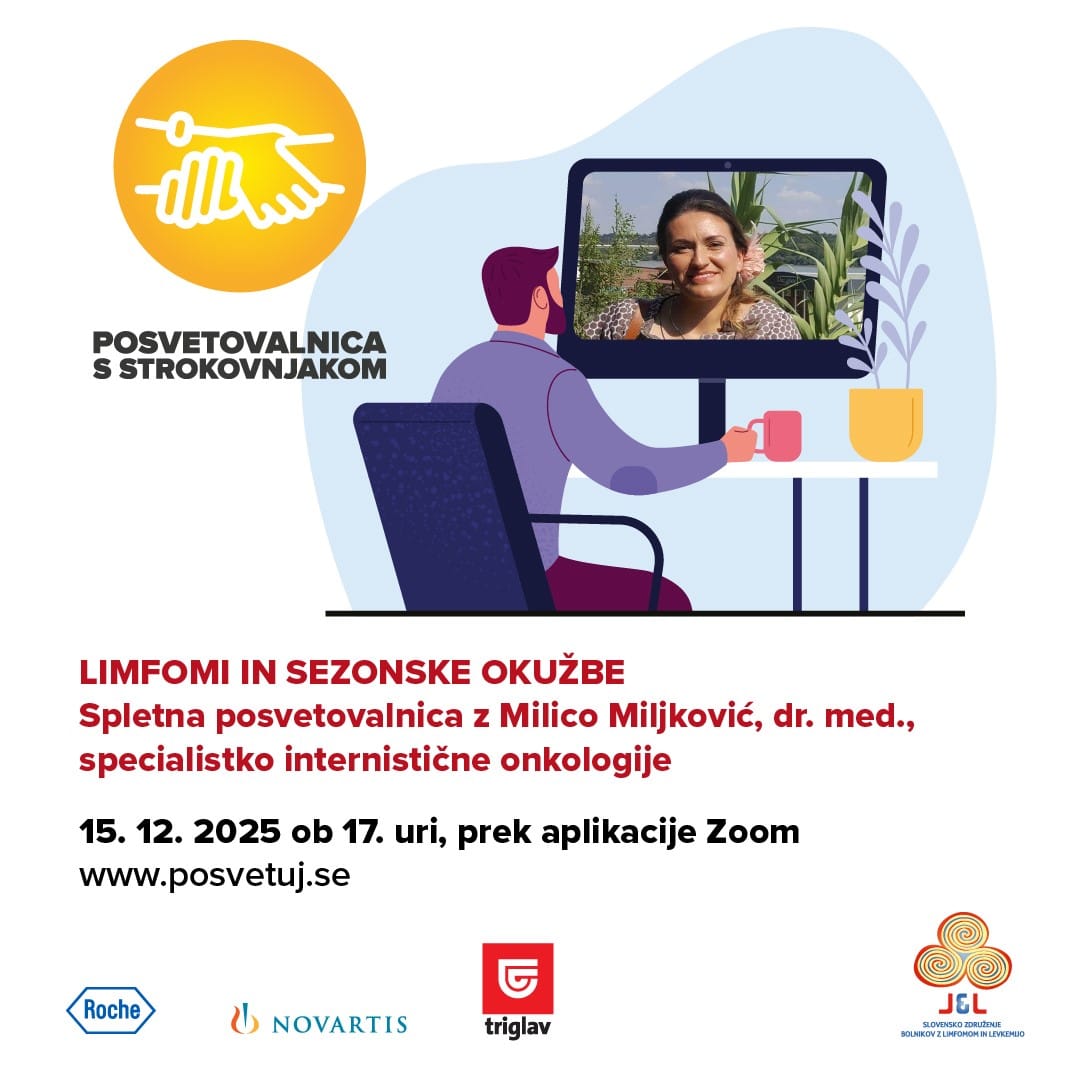 Limfomi in sezonske okužbe - predavanje - Slovensko združenje bolnikov ...